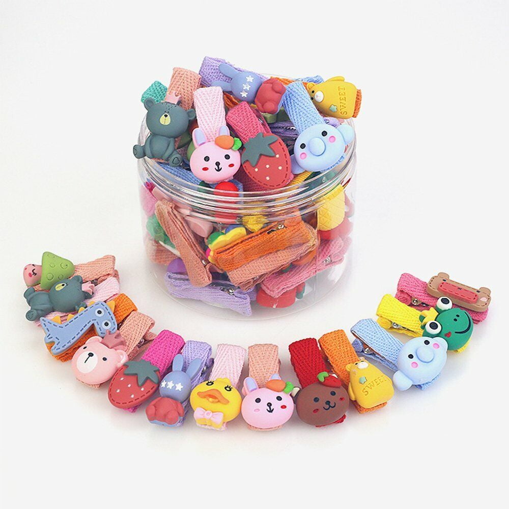 Cocobaby 26Pcs Children Pretty Toddler Girls Hairpin Hair Clips Pin ...