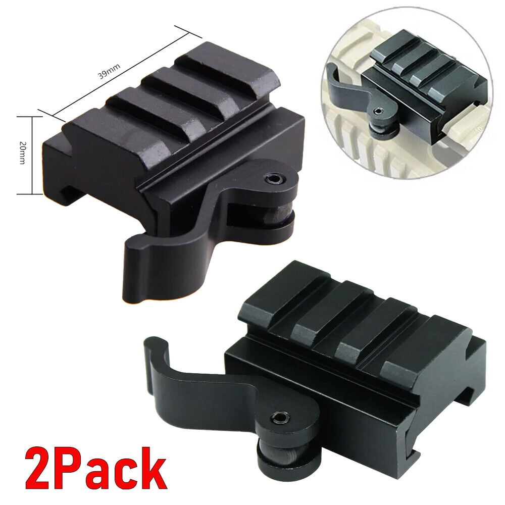 Cocobaby 2X 3-Slot Quick Release Detach QD 1/2" Mini Riser Block Mount ...