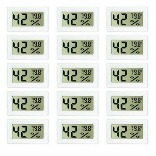 Cocobaby Mini Thermometer Digital LCD Humidity Meter Room Temperature ...