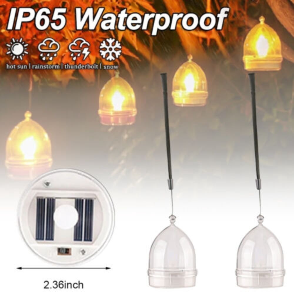 Cocobaby Solar Tea Lights Outdoor LED Candles Flameless Flicker for ...
