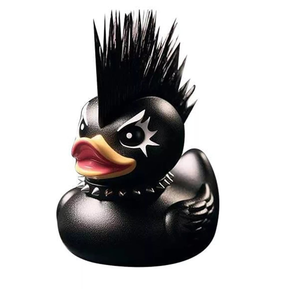Cocobaby Unique Dark Rubber Resin Ducks Satan Ducks Rock Duck ...