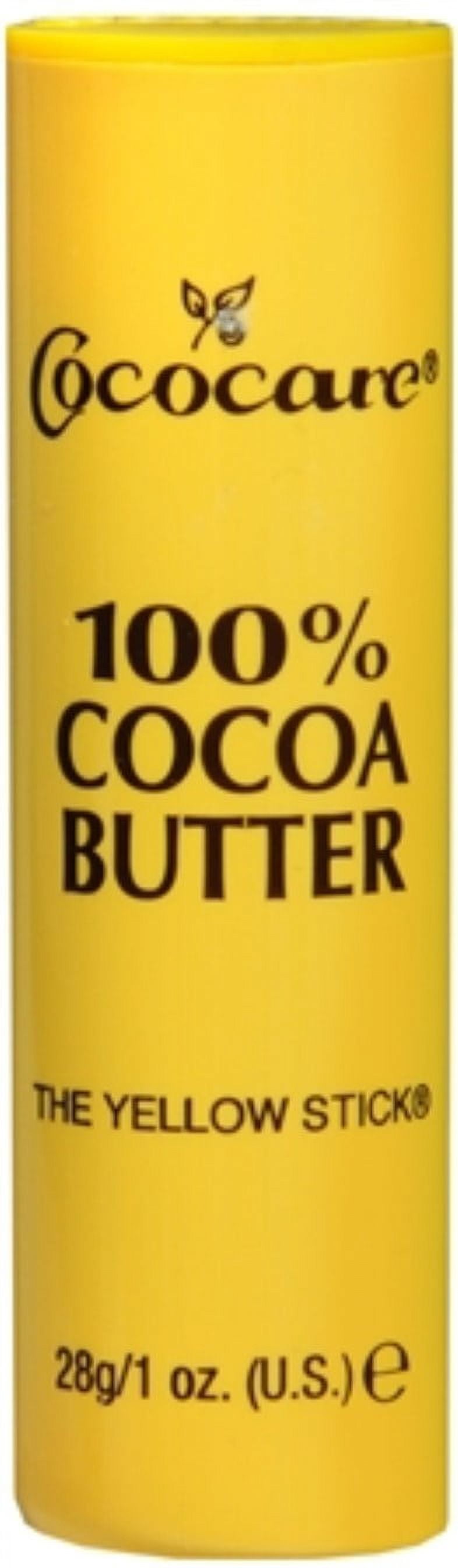 Cococare 100% Cocoa Butter Stick 1 oz (Pack of 3) - Walmart.com