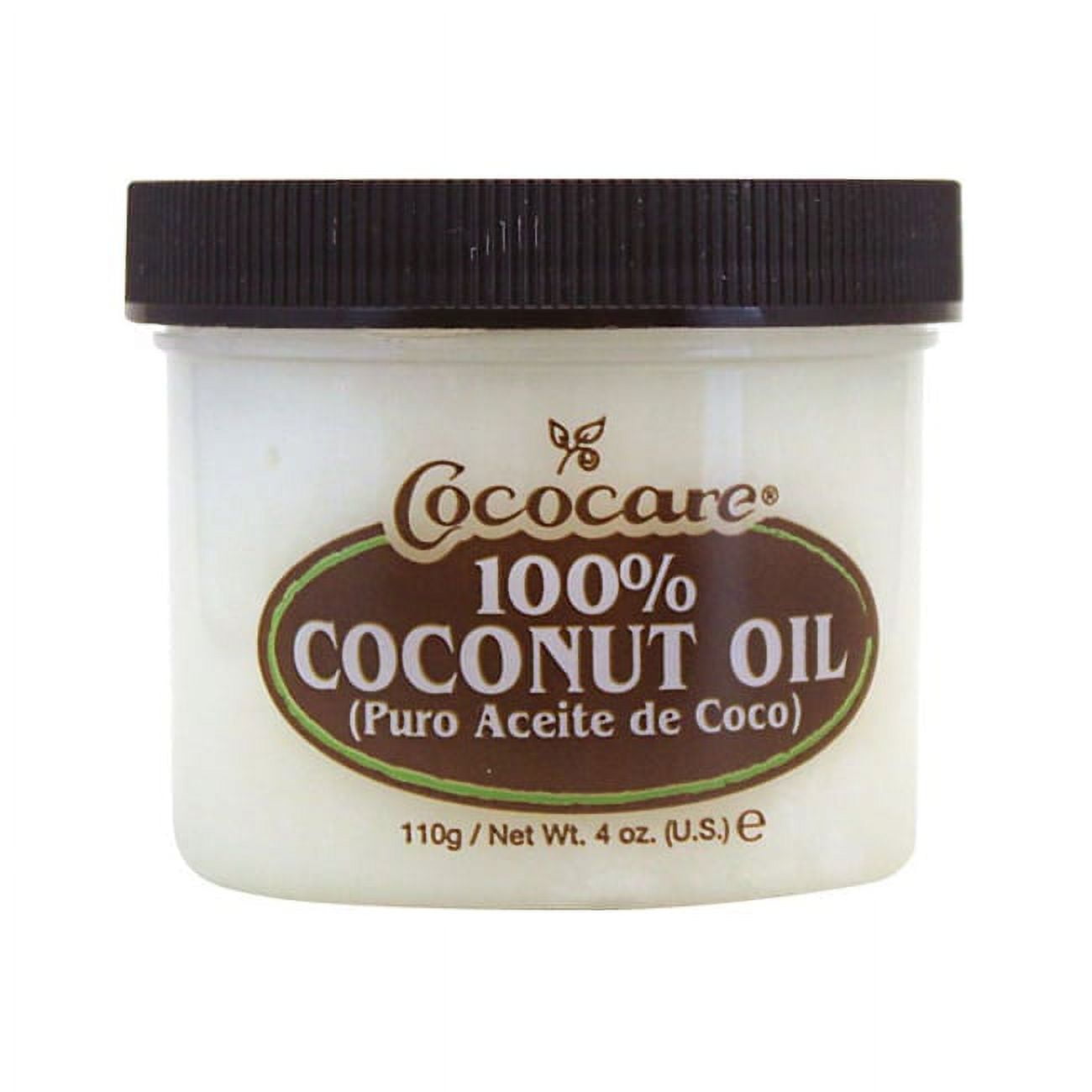 Cococare 100% Coconut Oil 4 oz - Walmart.com