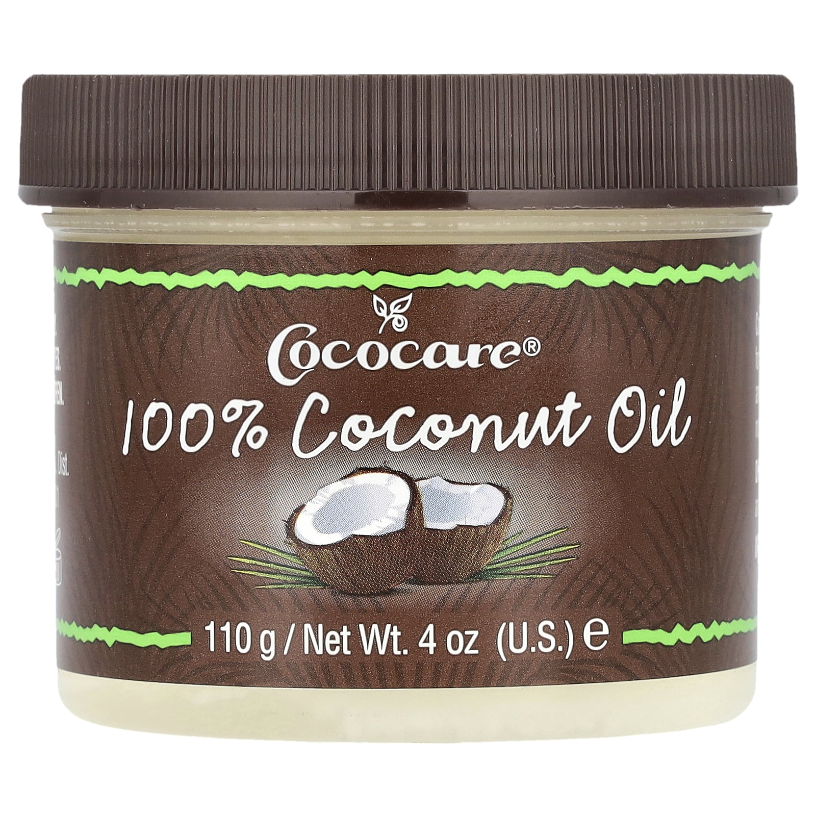 Cococare 100% Coconut Oil 4 oz - Walmart.com