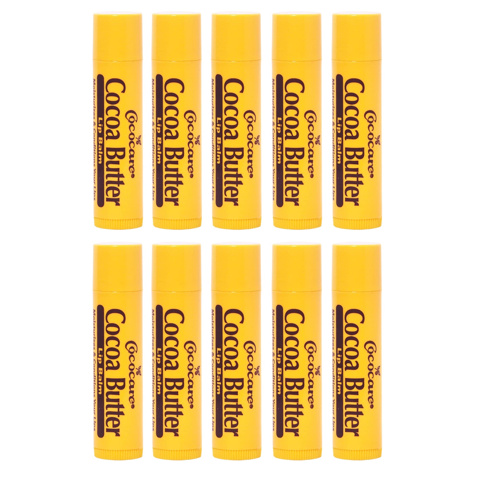 Cococare Cocoa Butter Lip Balm - The Little Yellow Stick Enriched with ...