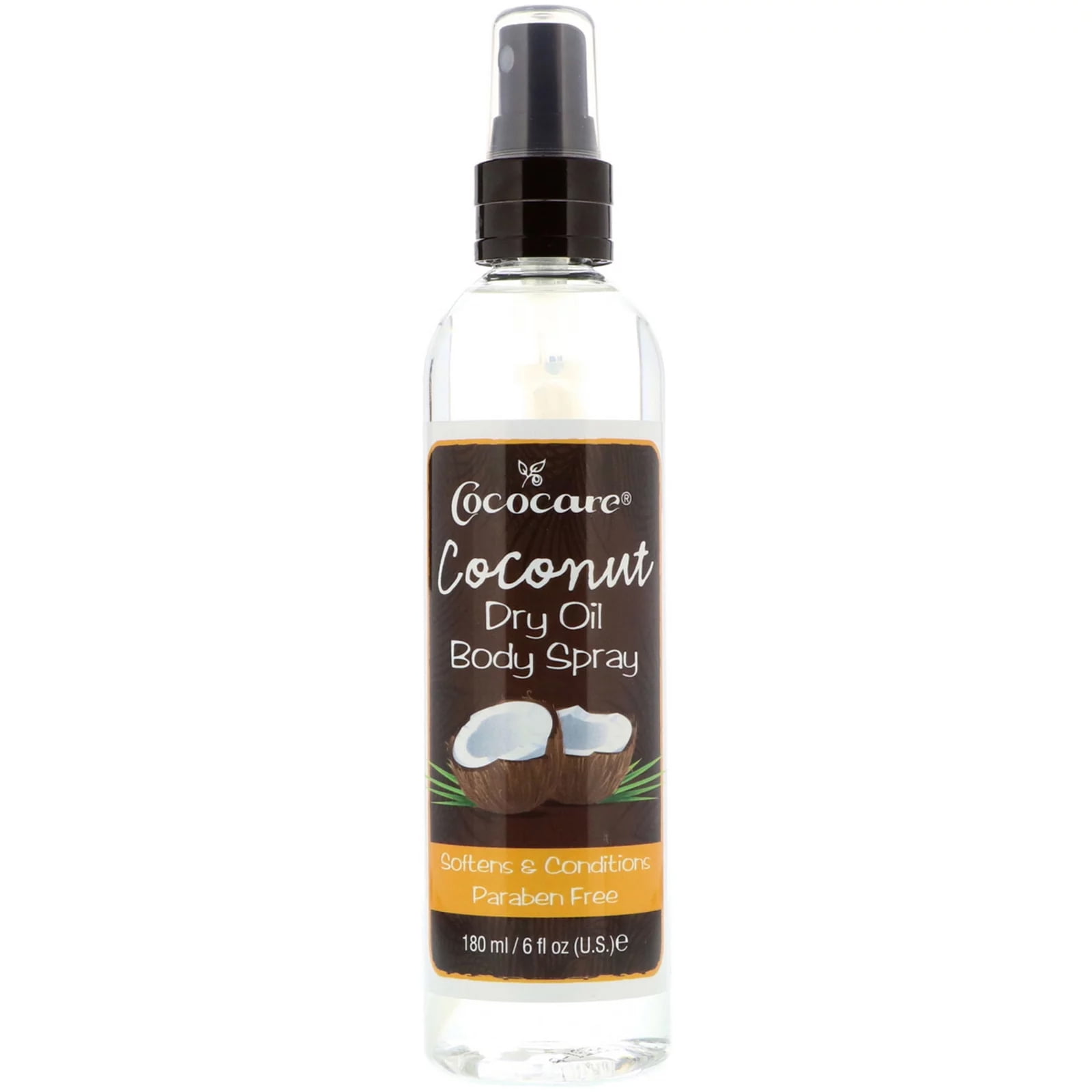 Cococare Coconut Dry Oil Body Spray, 6 Oz., Pack of 12 - Walmart.com