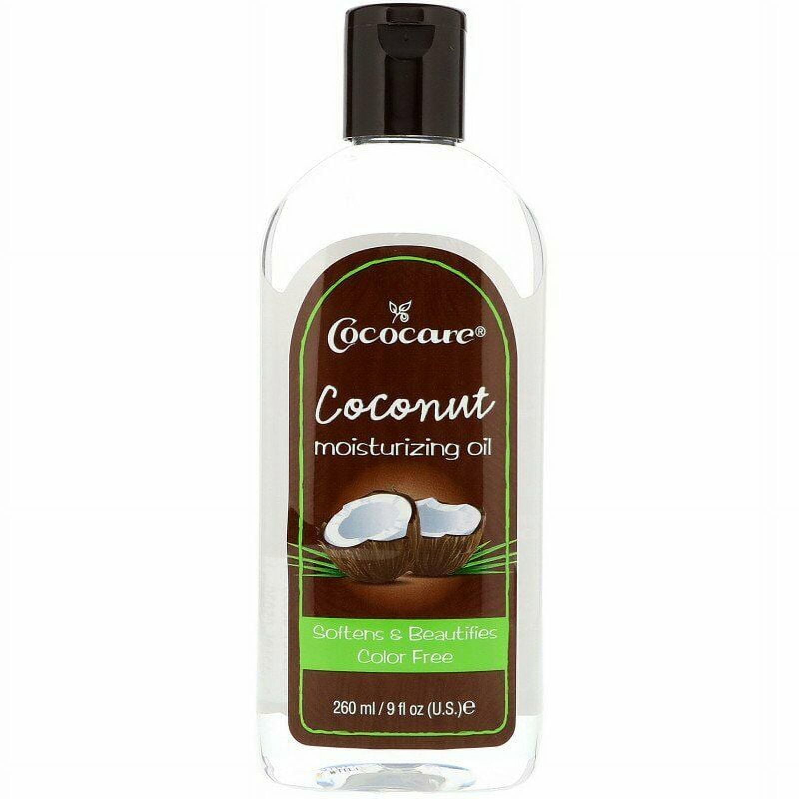 Cococare Coconut Moisturizing Oil Softens & Beautifies Skin, 8.5 Oz, 3 ...