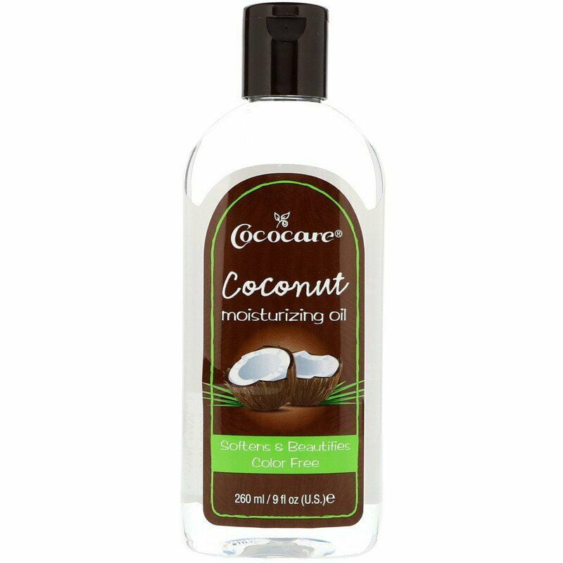 Cococare Coconut Moisturizing Oil Softens & Beautifies Skin, 9 oz, 4 ...