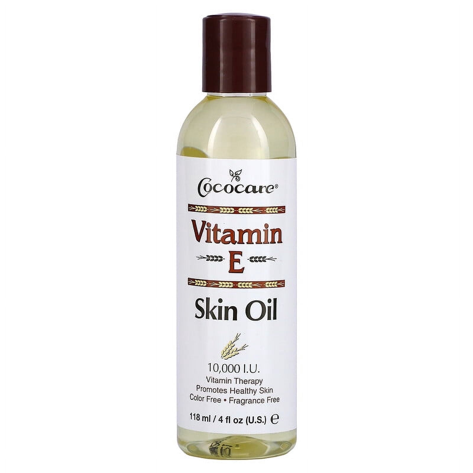 Cococare Vitamin E Skin Oil 10000 I.U. 4 fl oz (118 ml) - Walmart.com