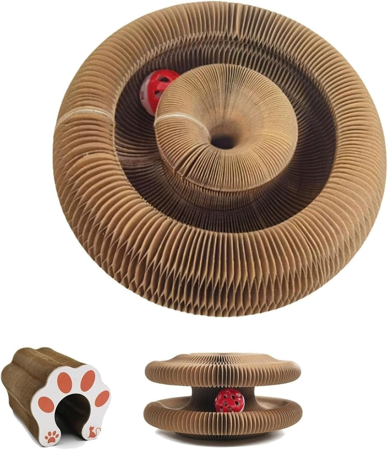 Cocogato Cat Toy, Cocogato Rascador Flexible, Foldable Cats Scratch ...