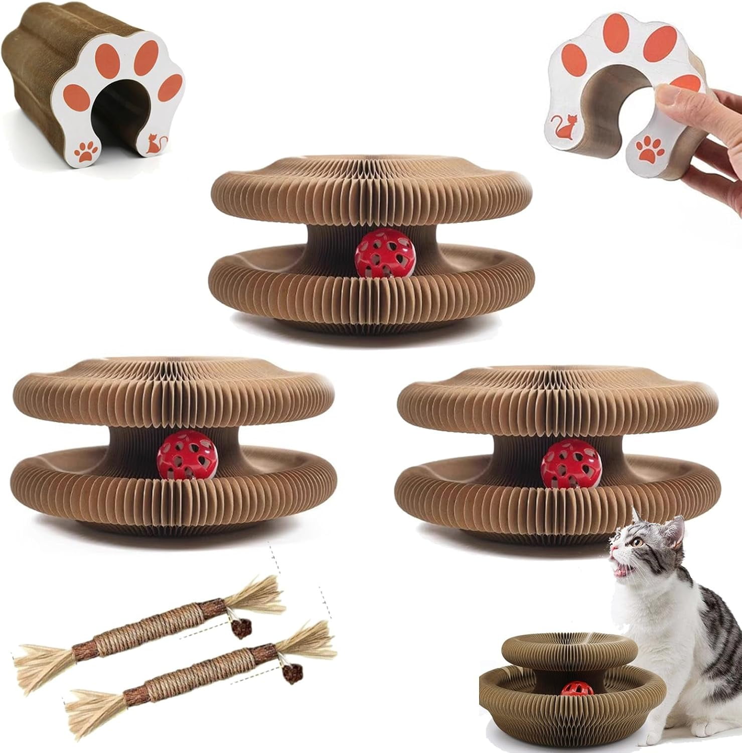 Cocogato Rascador Flexible, Cocogato Magic Organ Cat Scratching Board ...