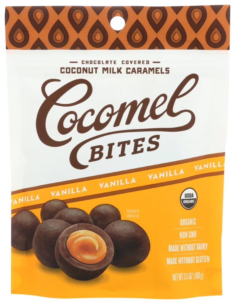Cocomel Carmel Bite Organic Vanilla, 3.5 oz - Walmart.com