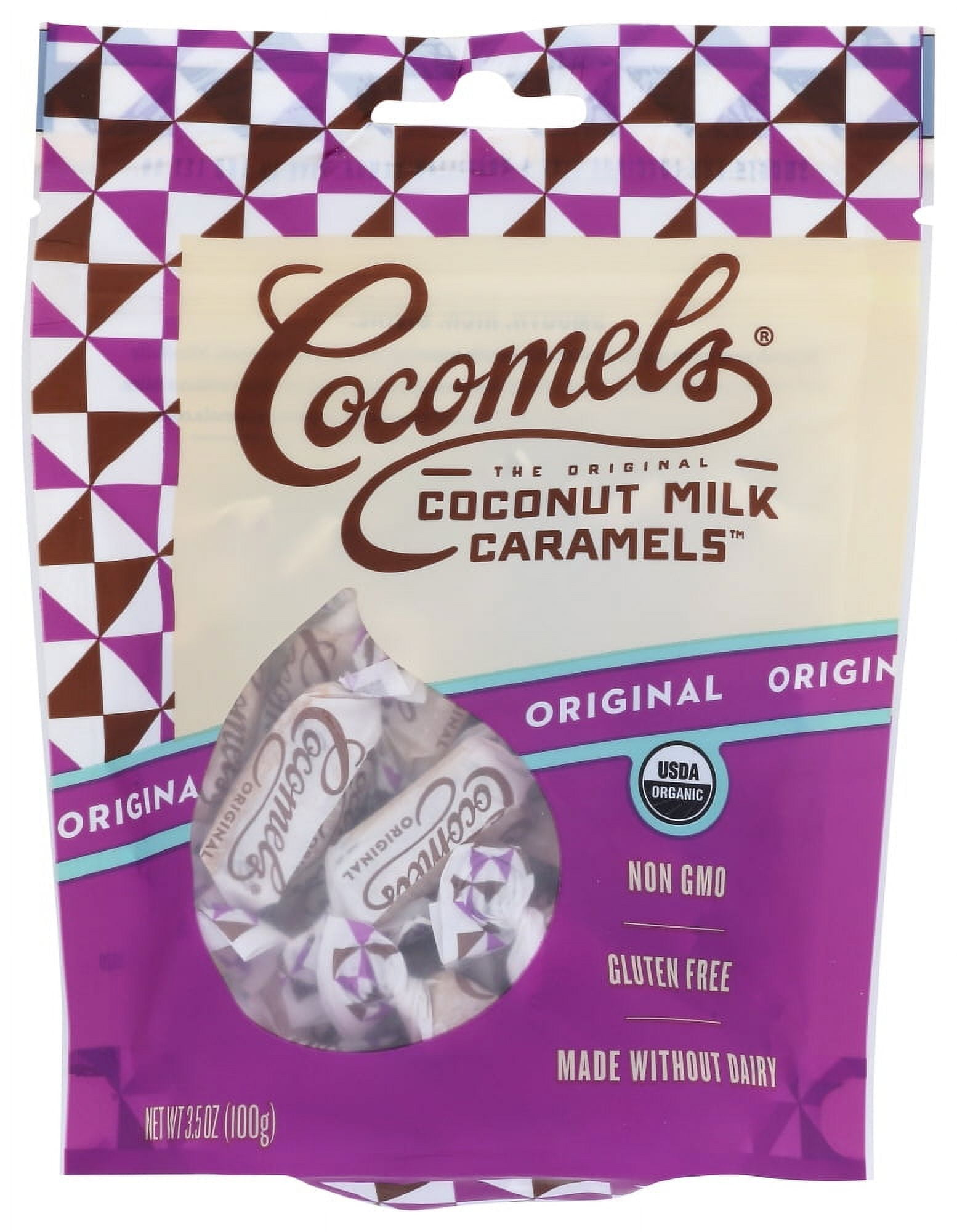 Cocomel Organic Coconut Milk Caramels Original, 3.5 oz - Walmart.com