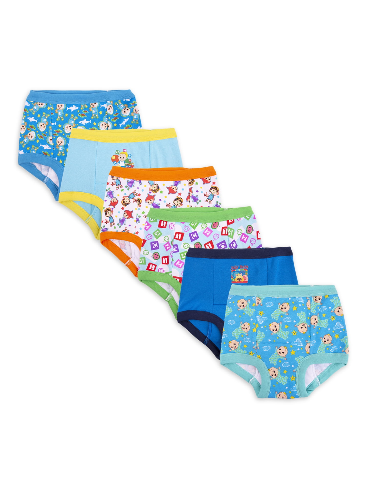 Cocomelon 6 Pack Boys Training Pants 2T - Walmart.com