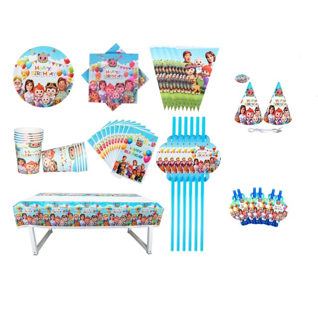 Cocomelon Birthday Party Set - Walmart.com