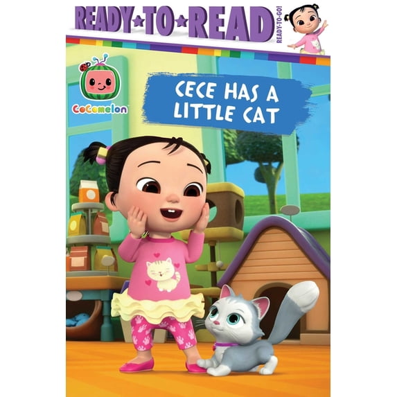 Cocomelon Cece Has a Little Cat: Ready-To-Read Ready-To-Go!, (Paperback ...