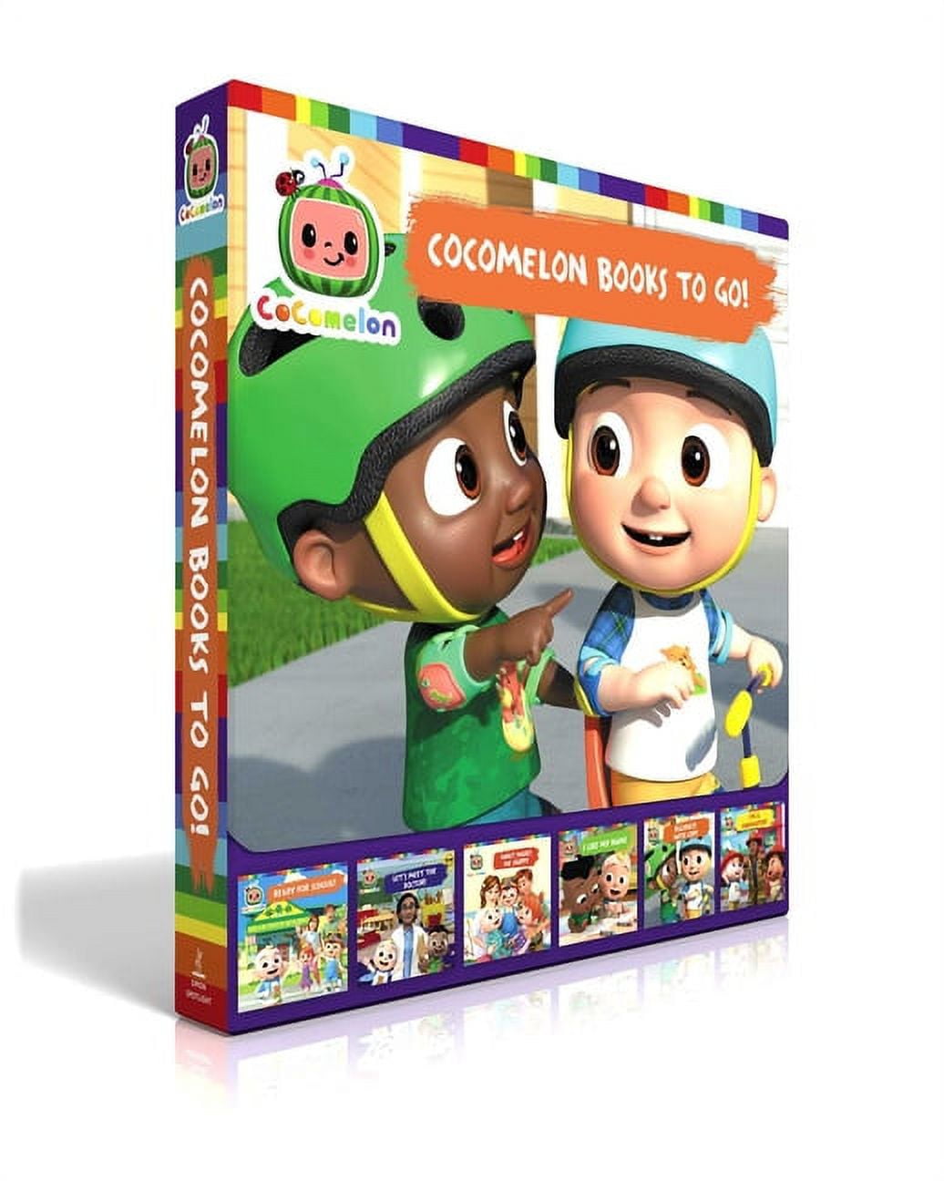 CoComelon: Books to Go! Boxed Set - School Ready, Meet Doctor, Happy Me ...
