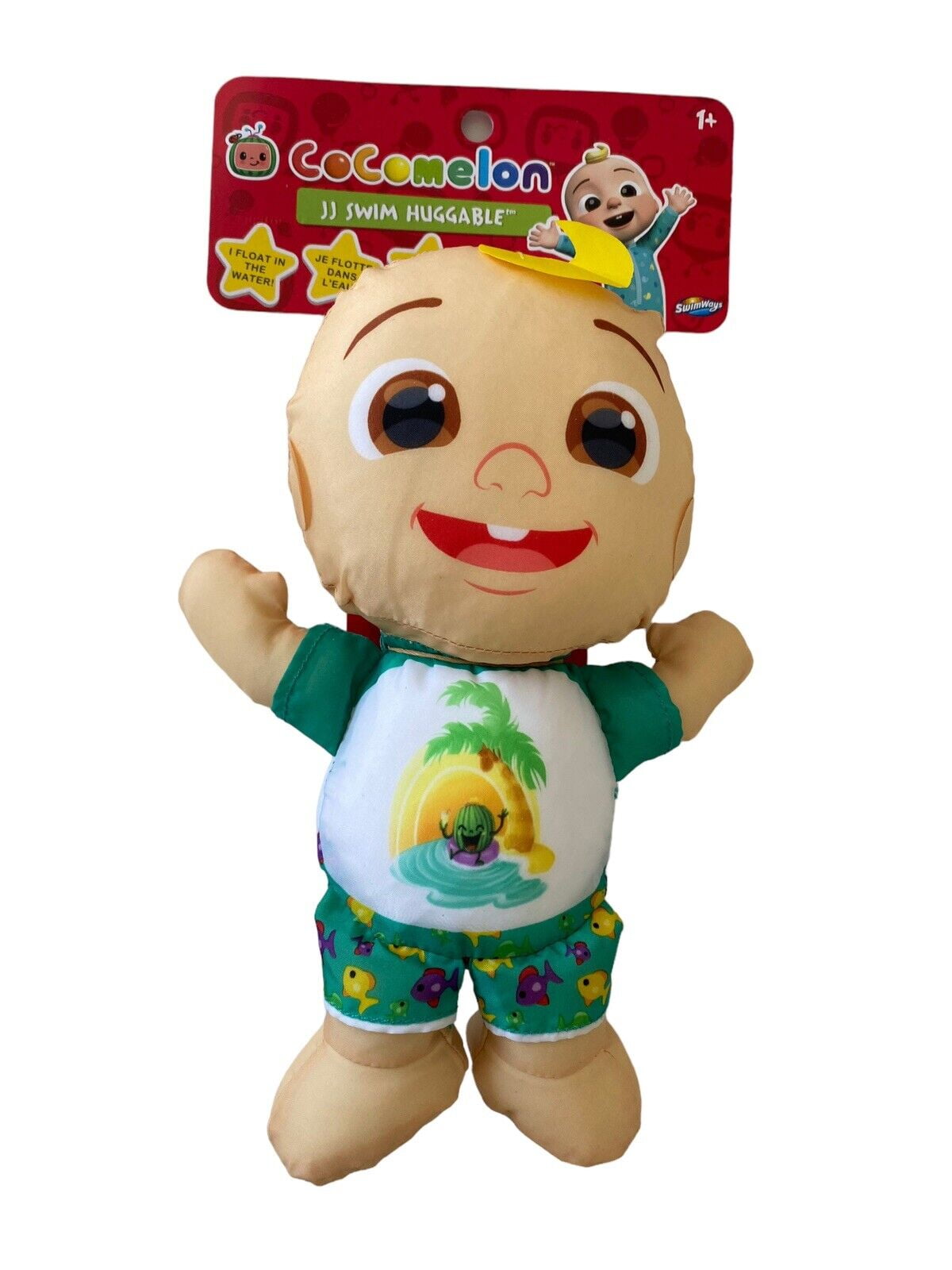 Cocomelon JJ Swim Huggable Swimways Bath Pool Toy - Walmart.com