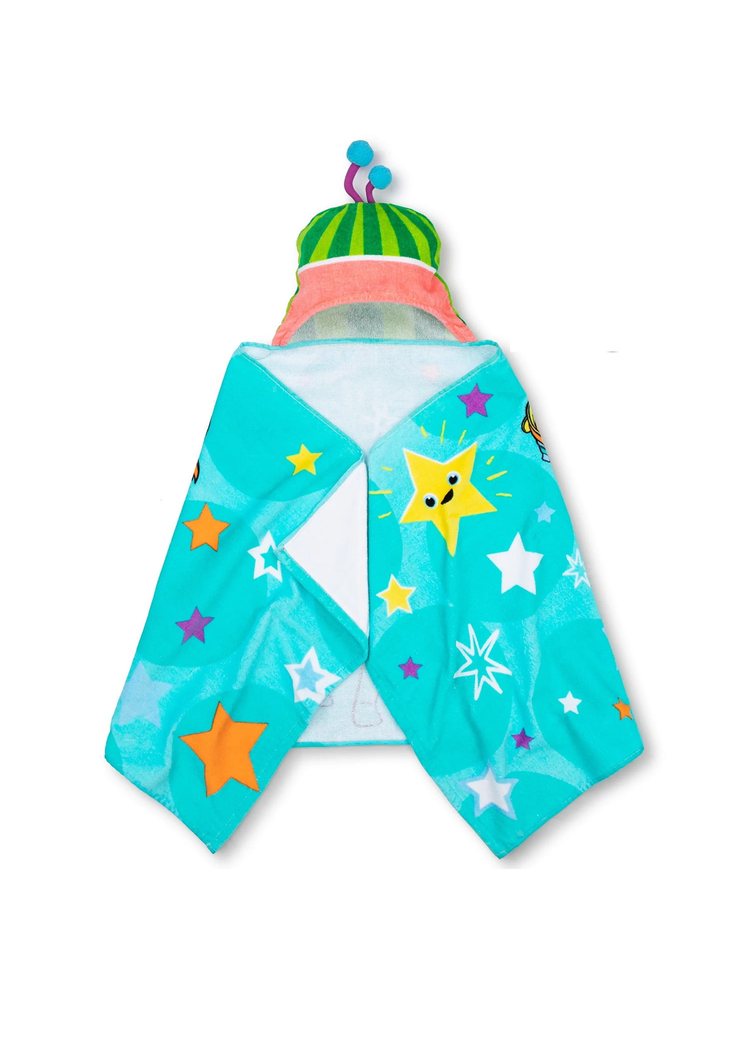Cocomelon Kids Cotton Hooded Towel - Walmart.com