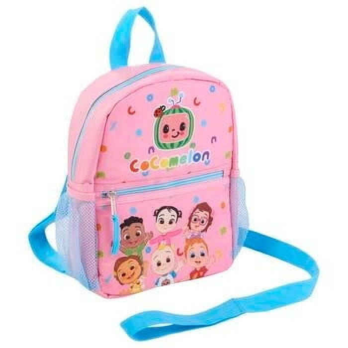 Cocomelon Pink Toddler Backpack - Unisex Fun Bookbag for Everyday ...