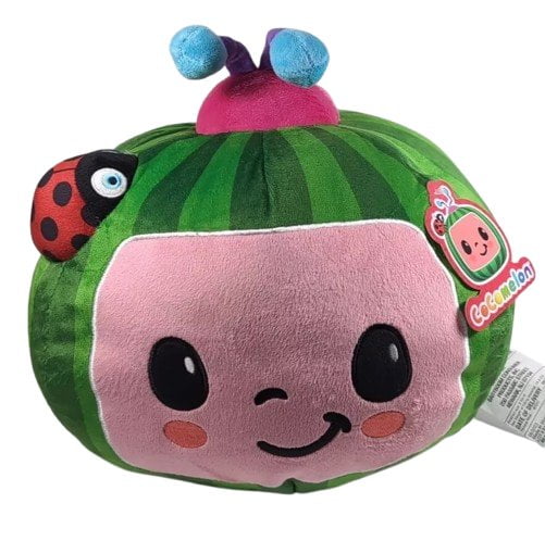 Cocomelon Watermelon 10 Plush Melon Pillow w/ Ladybug - Walmart.com