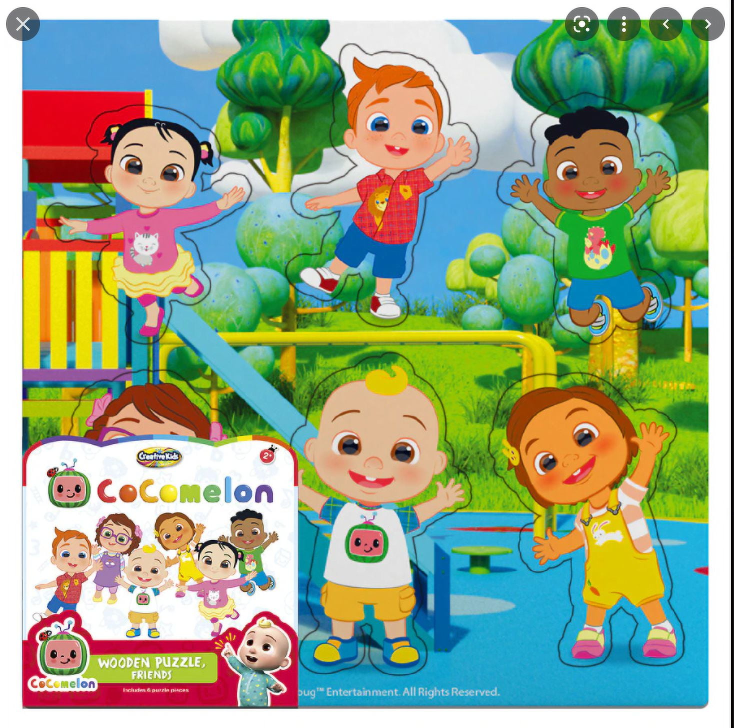 Cocomelon Wooden Puzzle, Bedtime with 7 Pieces - Walmart.com