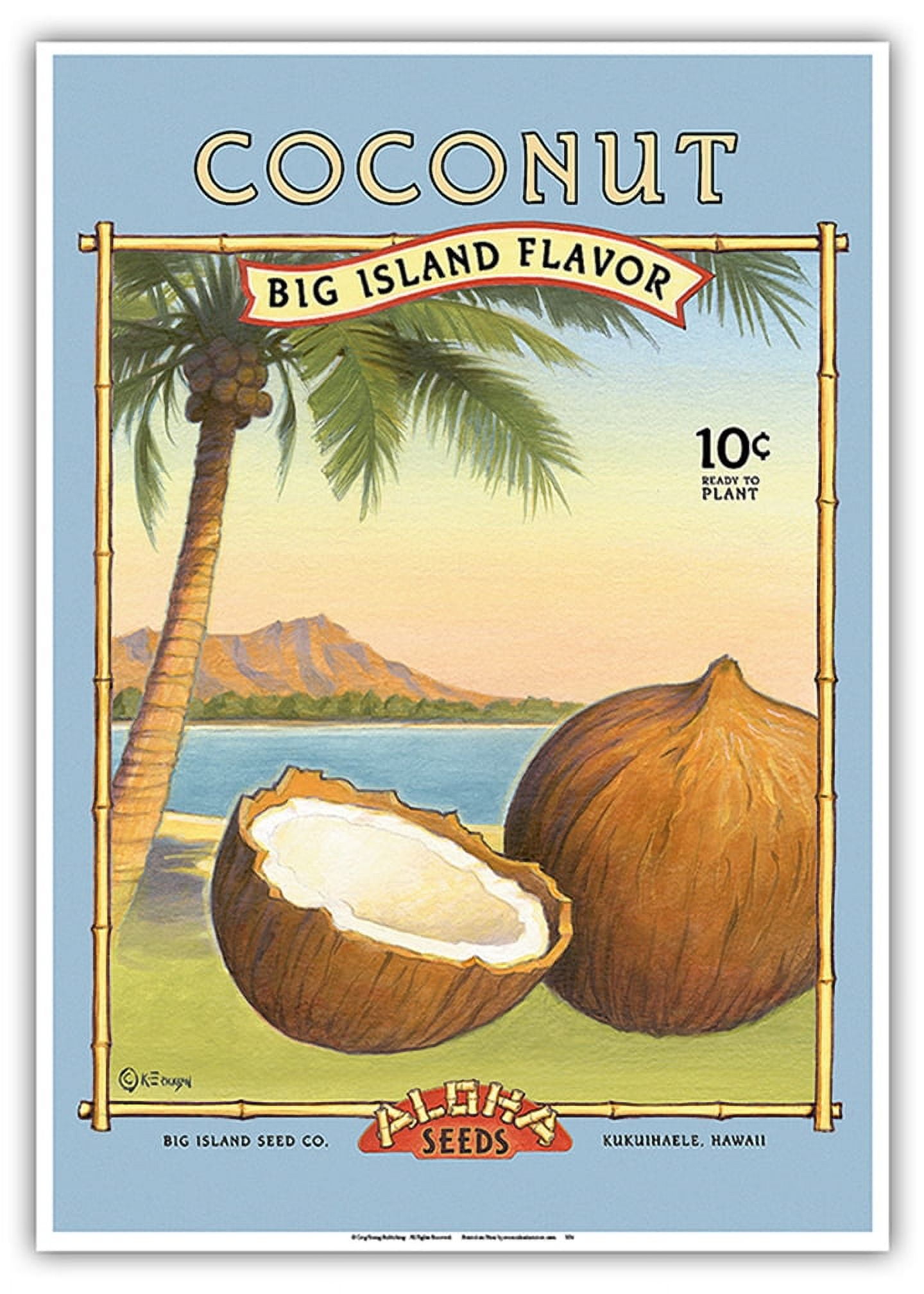 Coconut - Aloha Seeds - Big Island Seed Company - Big Island Flavor ...