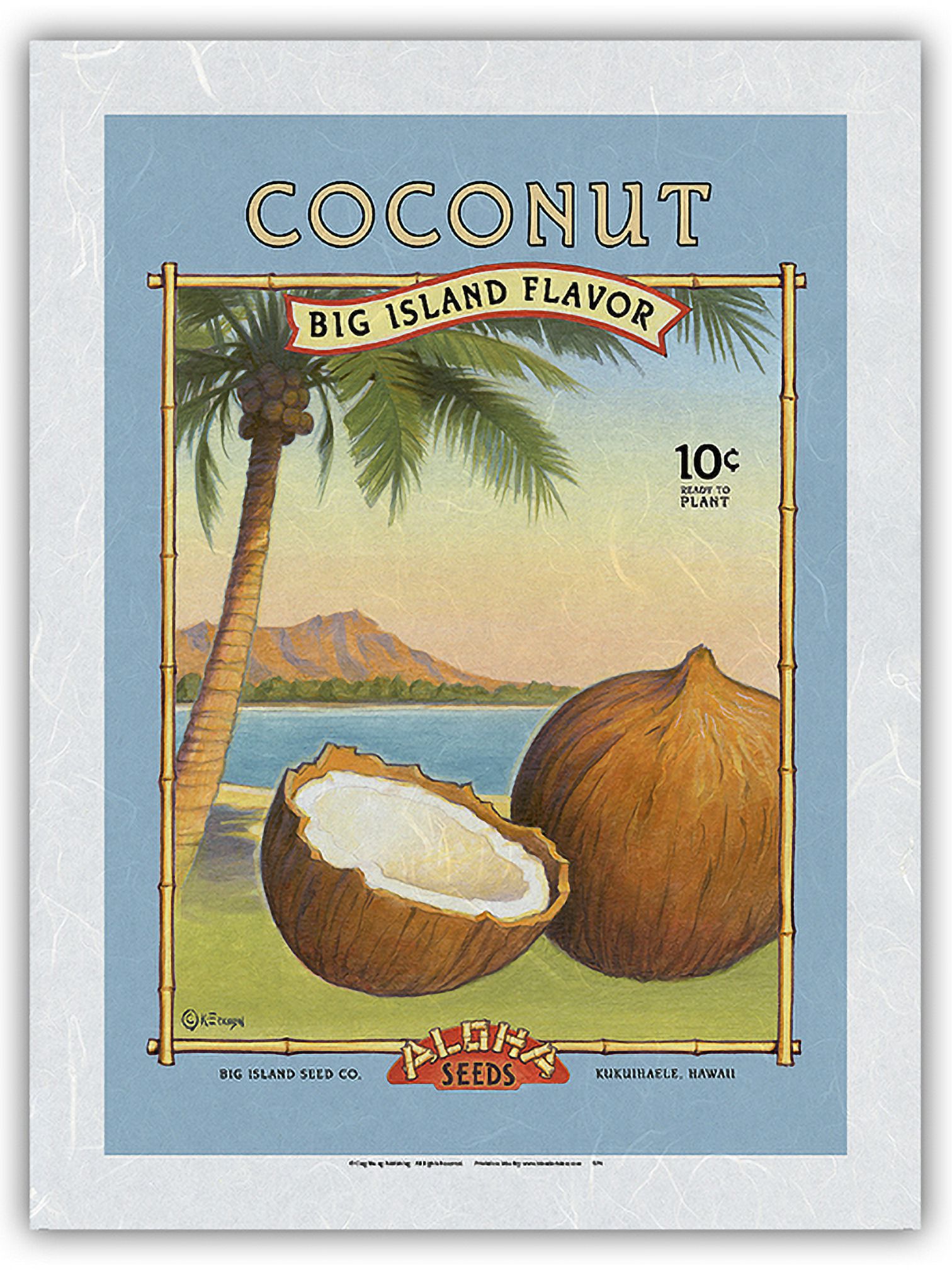 Coconut - Aloha Seeds - Big Island Seed Company - Big Island Flavor ...