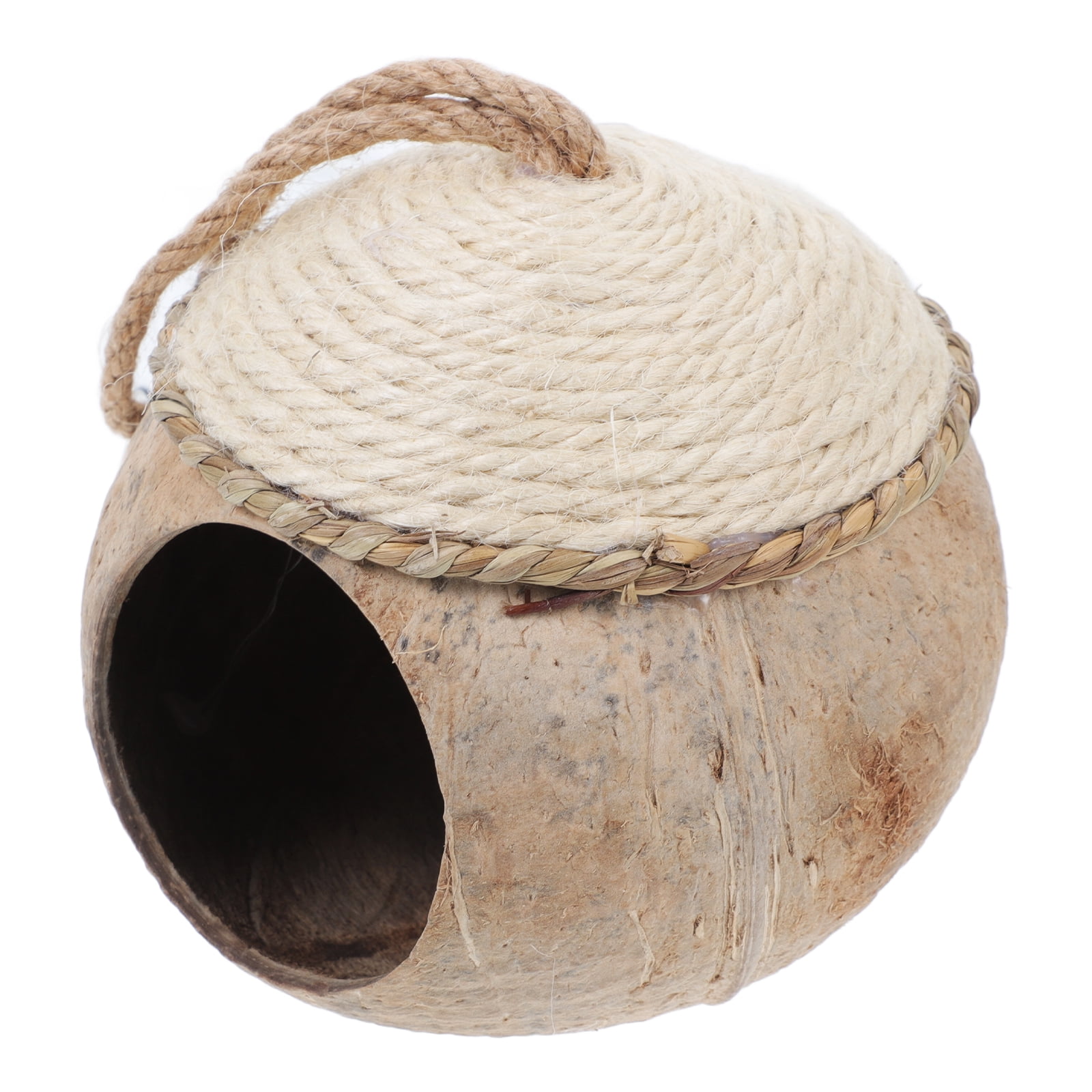 Coconut Bird Breeding Nest Pigeon Supplies Large Birds for Dog Shell ...