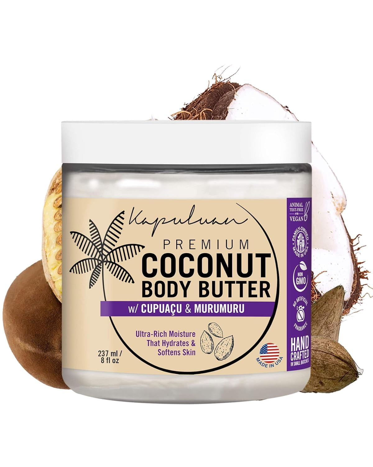 Coconut Body for Women Dry BSL1 Skin, Body with Pure Coconut Oil ...