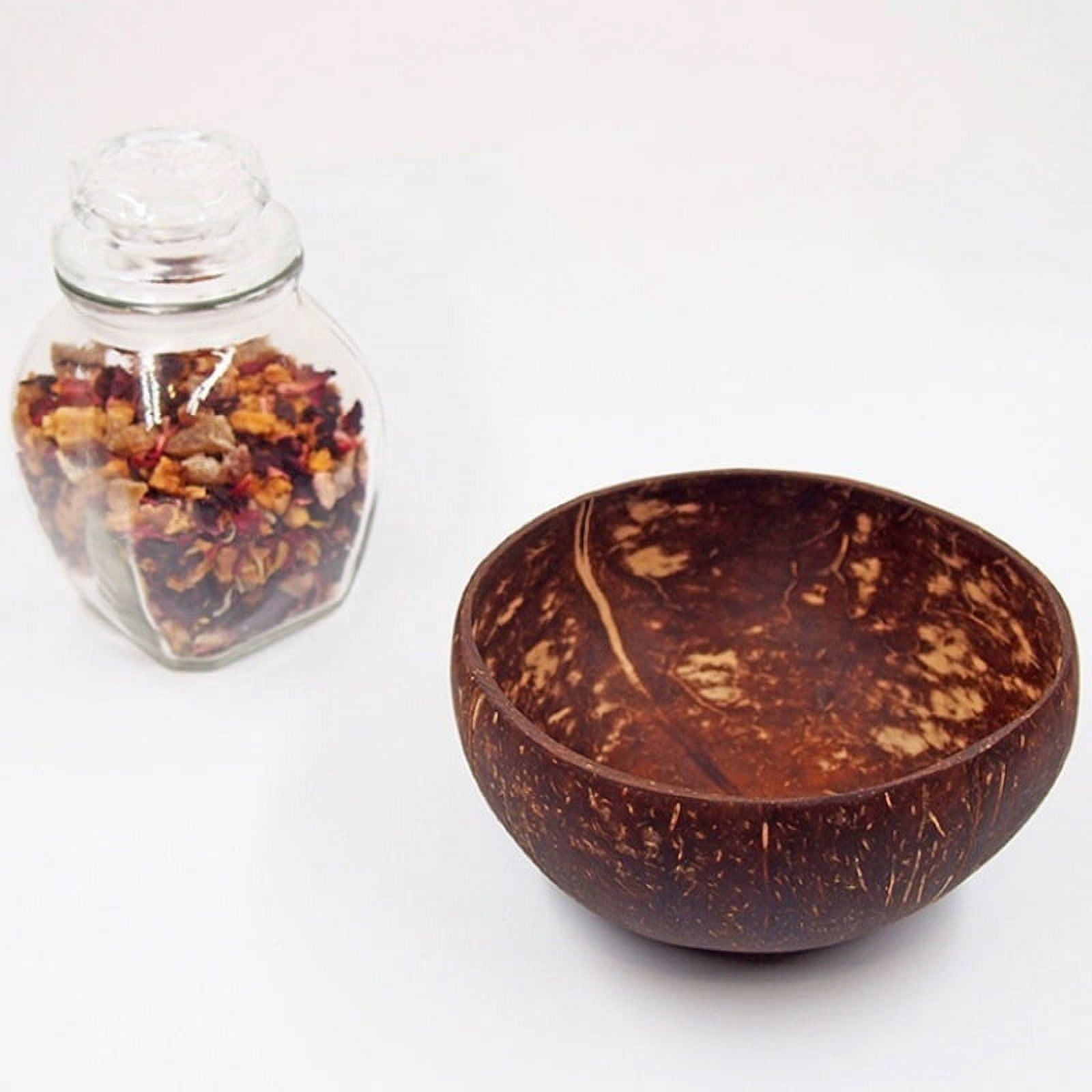 Coconut Bowl Coconut Shell Rice Bowl Sugar Water Light Container Fruit ...