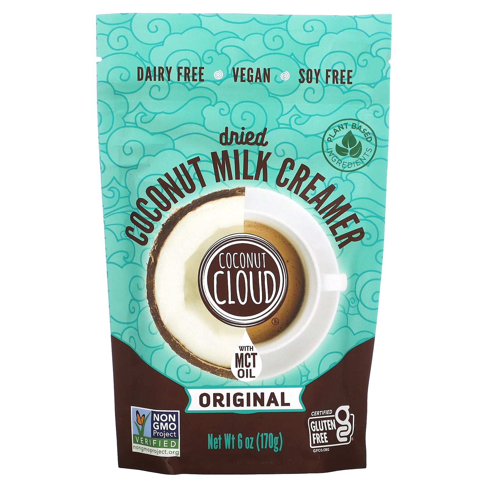 Coconut Cloud Dried Coconut Milk Creamer, Original, 6 oz - Walmart.com