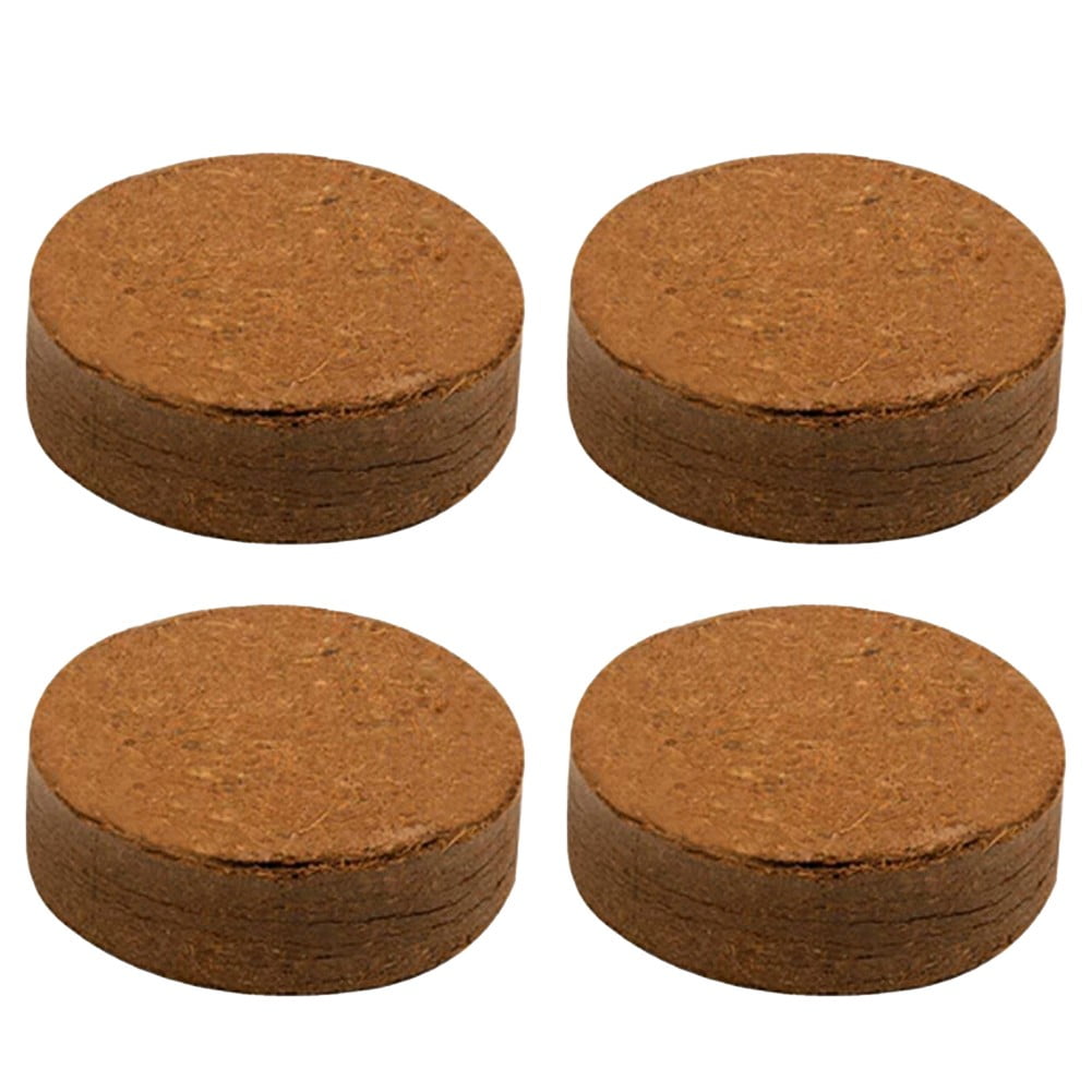 Coconut Fiber Compressed Soil Blocks - Good for Indoor Plants - Walmart.com