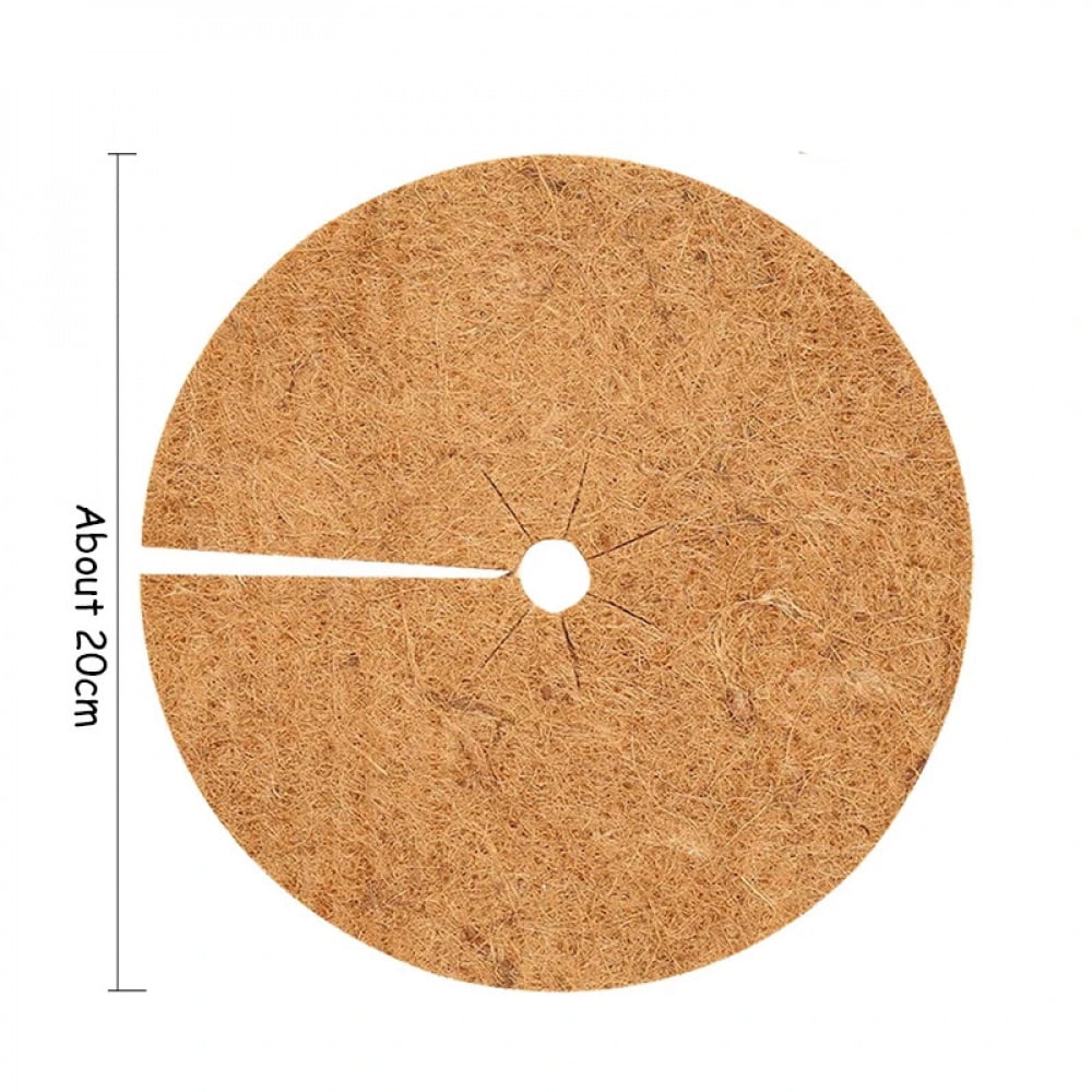 Coconut Fiber Mulch Ring Tree Plant Protector Mat Tree Protection Ring ...