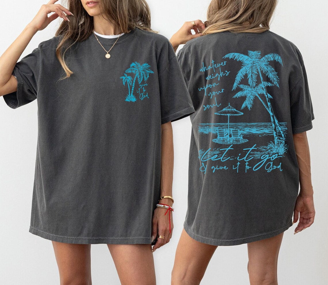 Coconut Girl Christian Ocean Inspired Beachy T-Shirt - Walmart.com