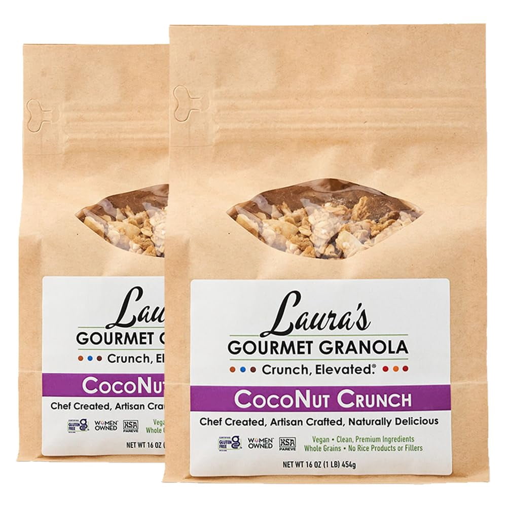Coconut Gluten, Soy & Dairy Free Organic Agave, y Coconut Chip, Organic ...
