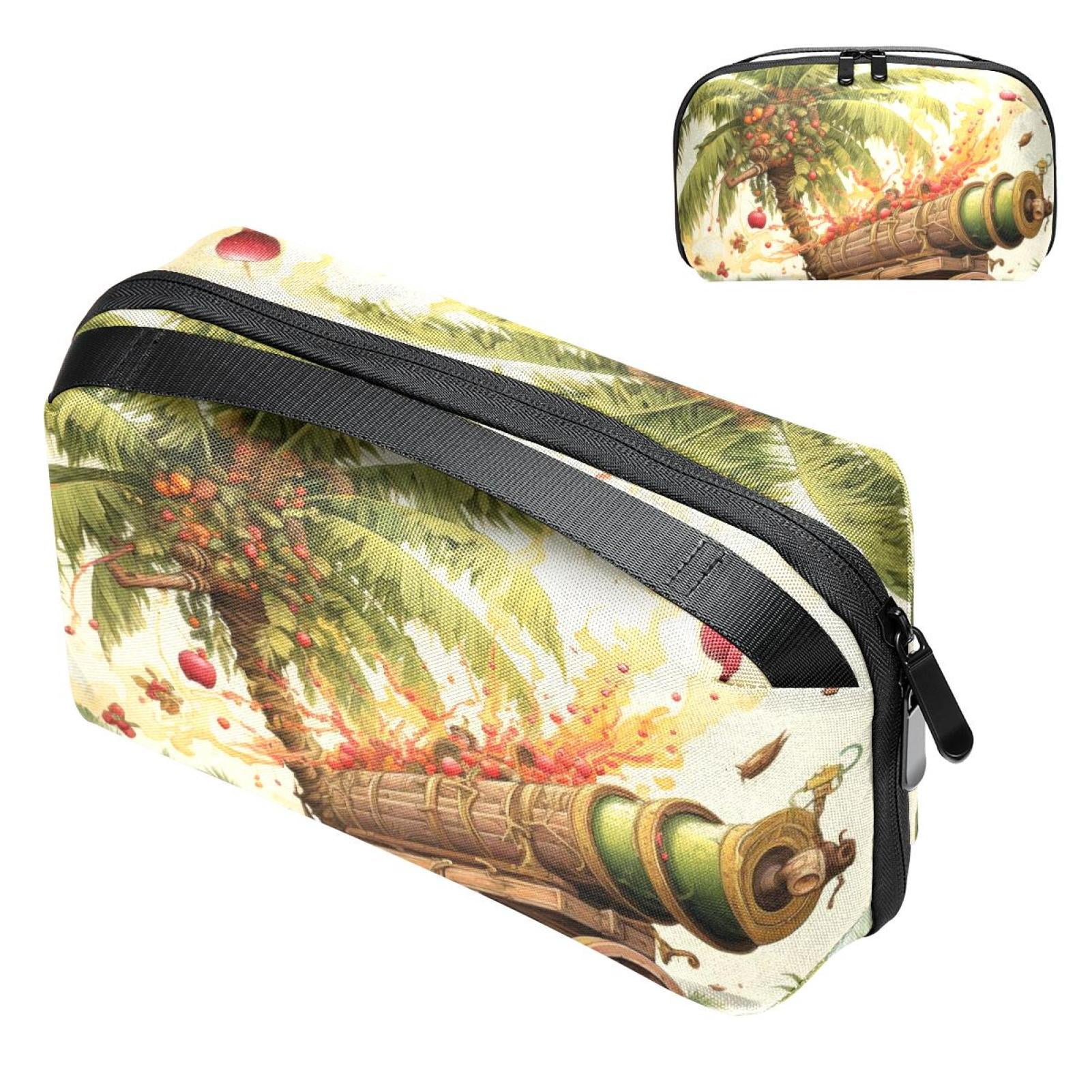 Coconut Jujube Tree Cable Organizer Waterproof Oxford Cloth Travel Case ...