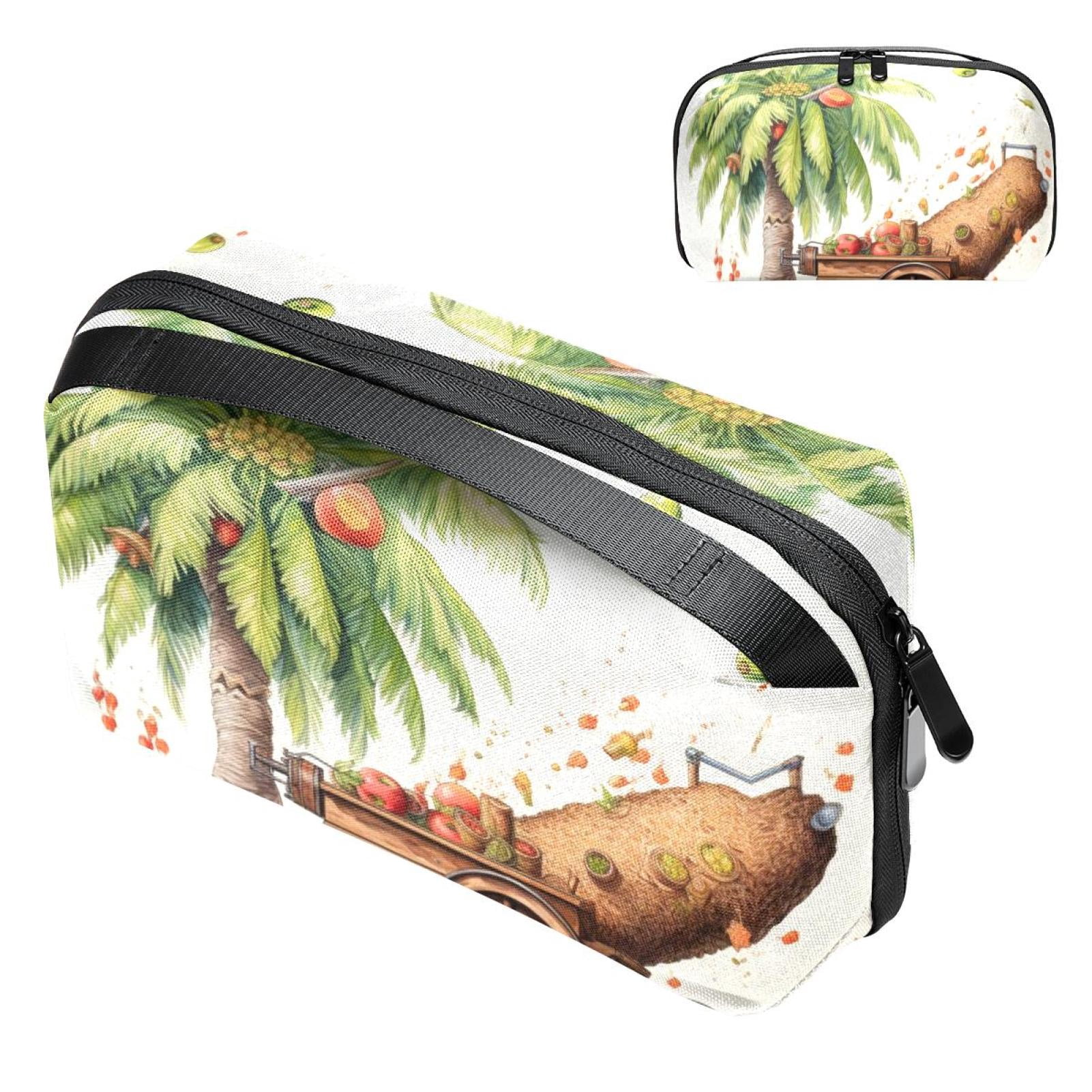 Coconut Jujube Tree Electronic Organizer Travel Case, Waterproof Oxford ...