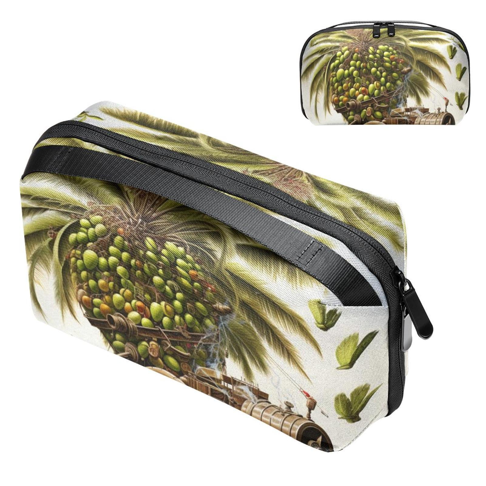 Coconut Jujube Tree Travel Organizer Oxford Cloth Waterproof Electronic ...