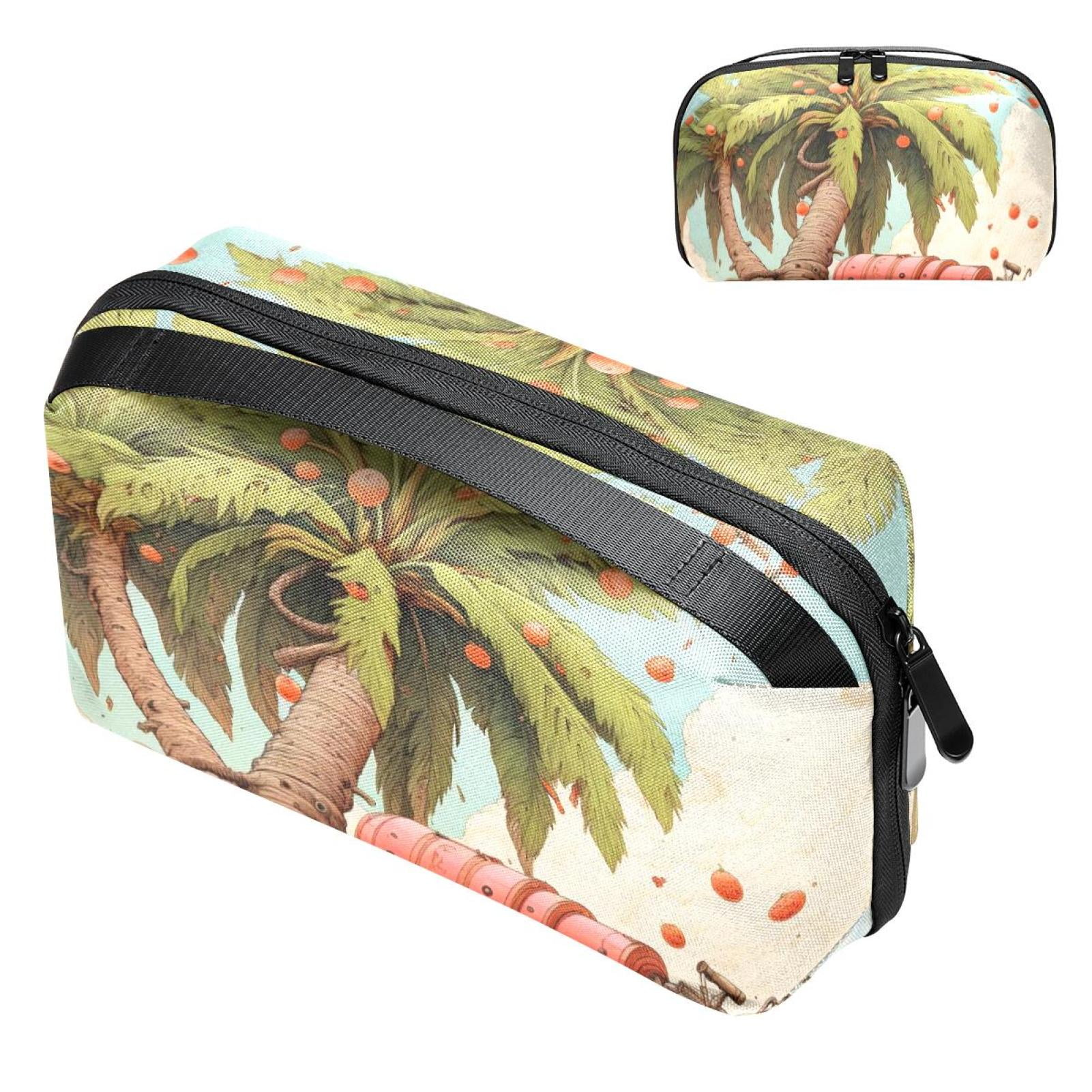 Coconut Jujube Tree Waterproof Oxford Fabric Storage Pouch for ...