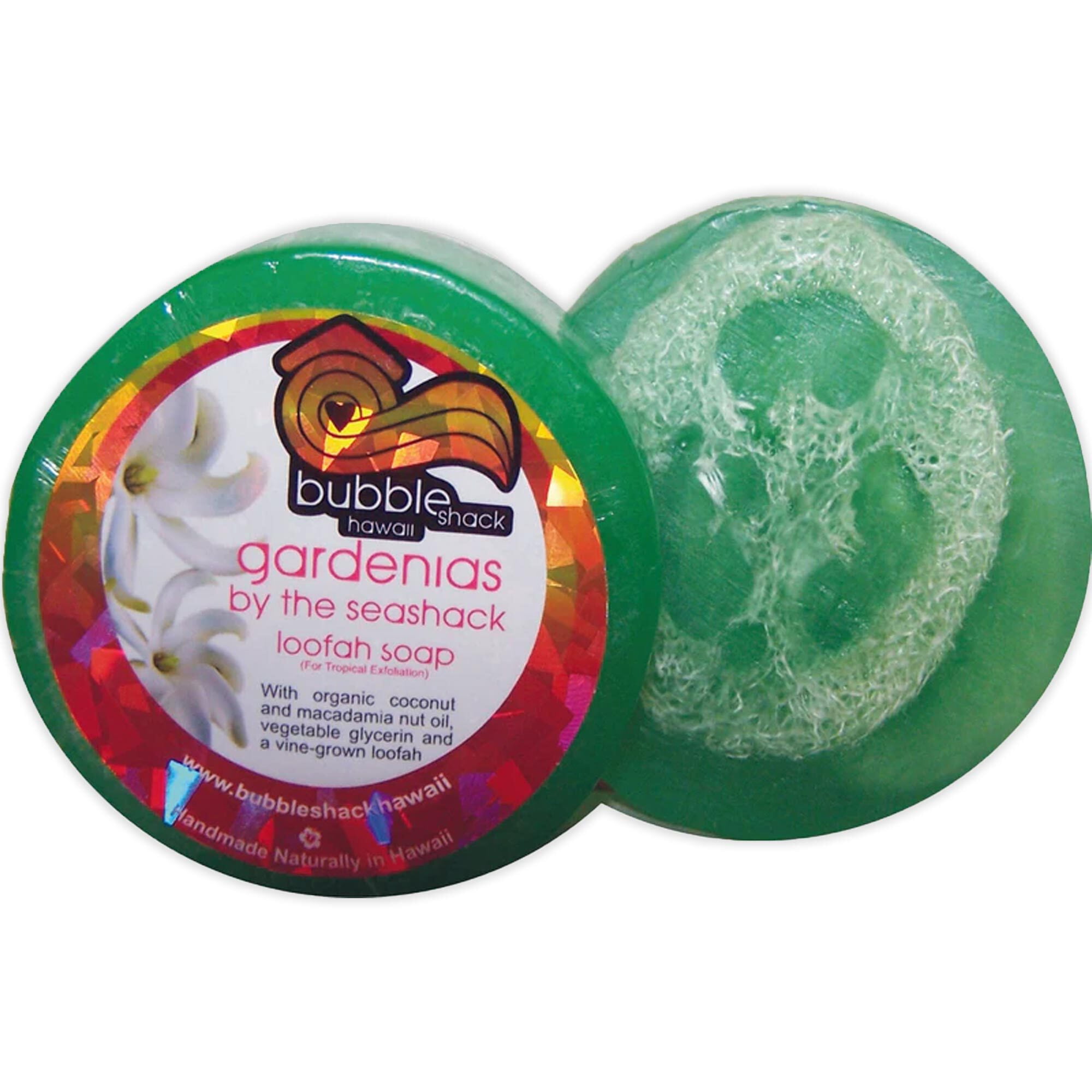 Coconut Mac Oil Loofah Soap - 12 Scents | Bubble Shack Hawaii - Walmart.com
