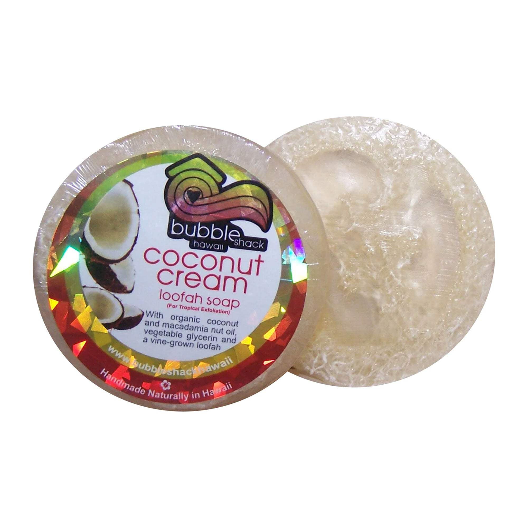 Coconut Mac Oil Loofah Soap - 12 Scents | Bubble Shack Hawaii - Walmart.com