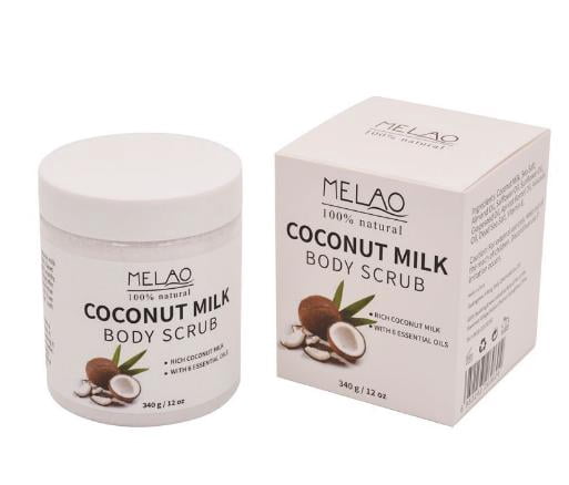 Coconut Milk Body Scrub - Exfoliating Improve Chicken Skin Moisturizing ...