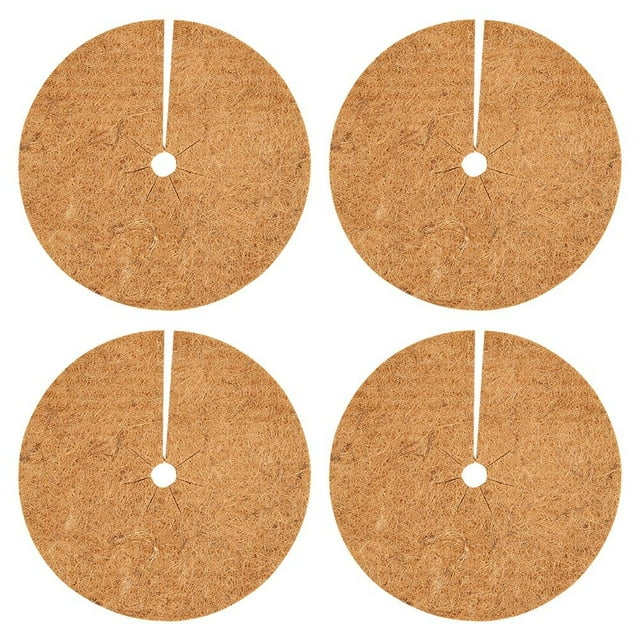 Coconut Mulch Pads Natural Fiber Mats Plant Base Adverse Weather ...