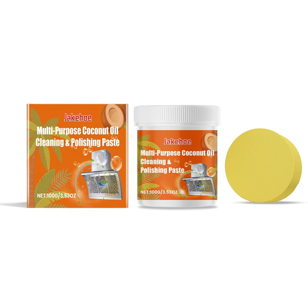 Coconut Oil Cleaning Paste - Multi-Purpose Cleaner & Polish Y4D7 ...