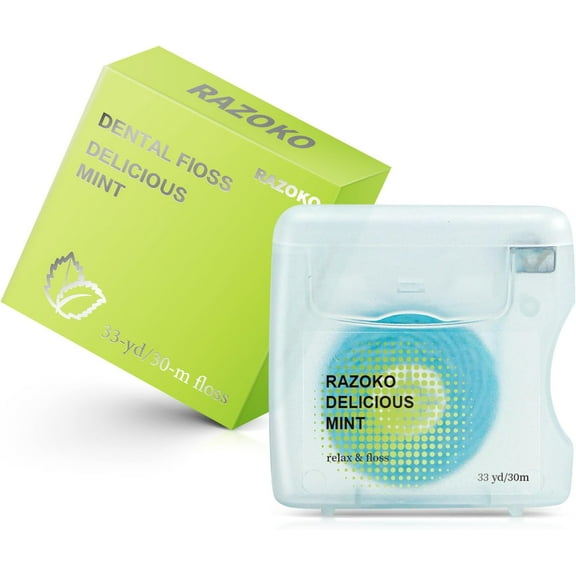 Cocofloss Woven Dental Floss, Vegan, Mint, Kid-Friendly, Oral Care with ...