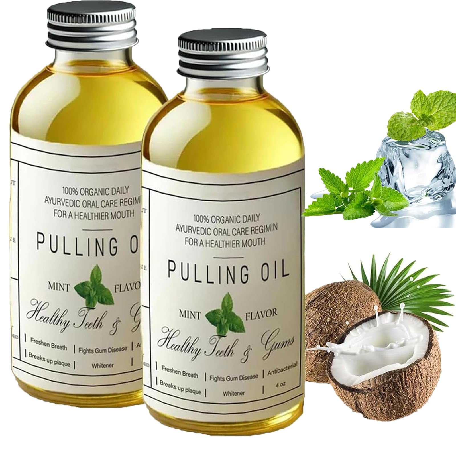 Coconut Oil Pulling for AIF9 Teeth Whitening-Cocofresha Powerful ...