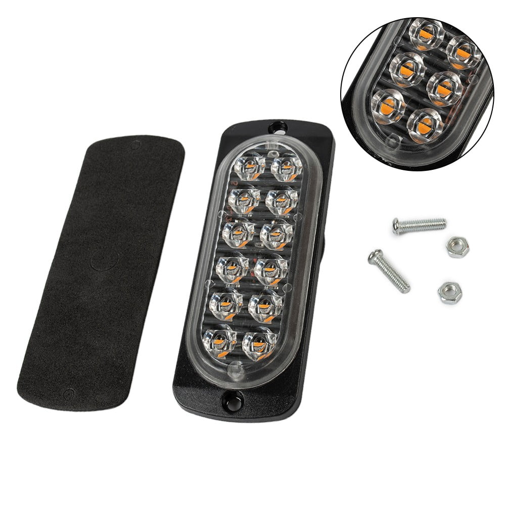 Coconut Ok 1 Pc Led Urgent Light Grille Urgent Lamp Lightbar Truck Car ...