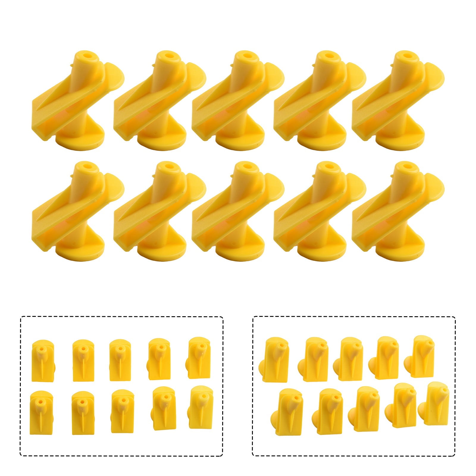 Coconut Ok 10Pcs Car Engine Undertray & Underbody Shield Clips for ...