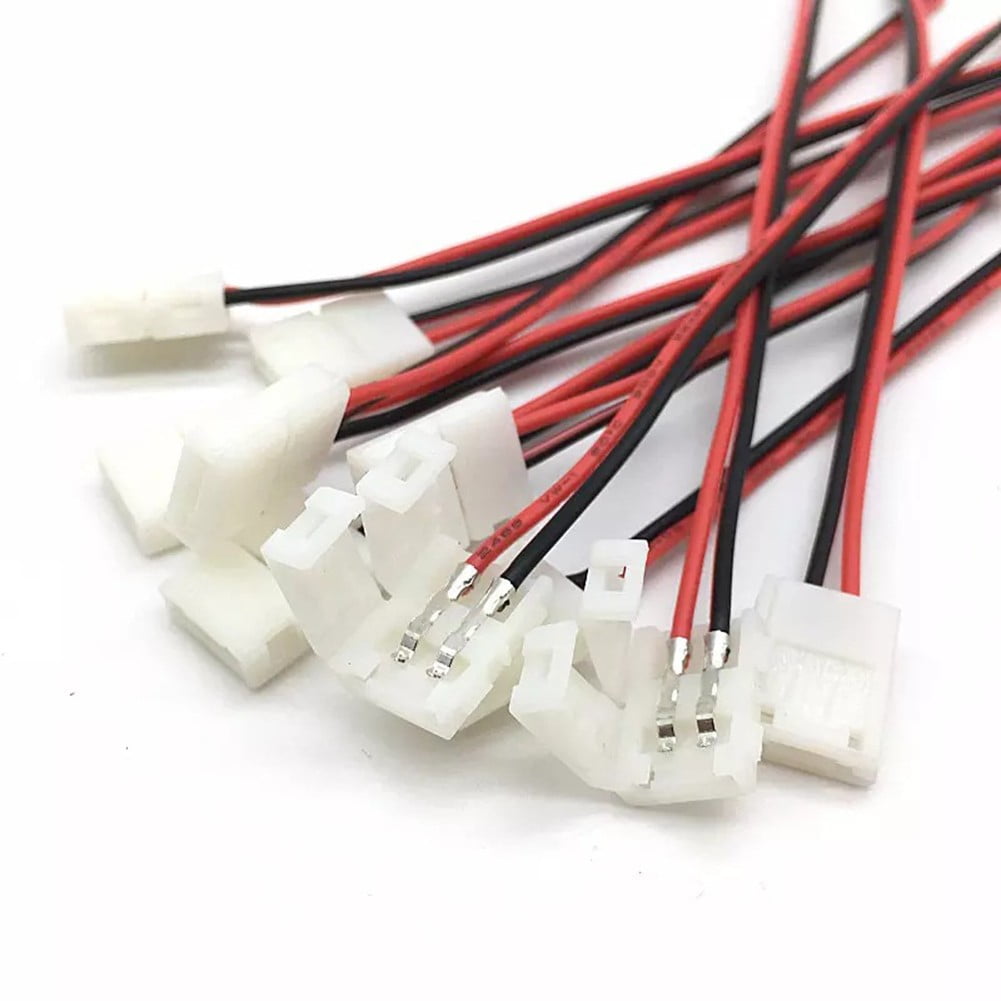 Coconut Ok 10X Led Strip Connector 10Mm Electrical Connect Splice 2 ...
